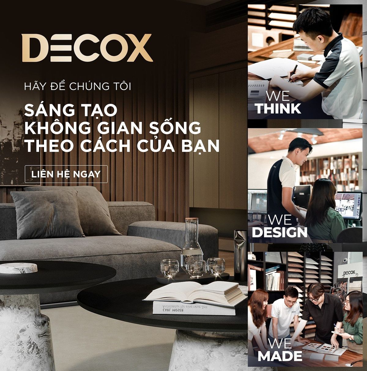 Decox Design - Công Ty Thiết Kế Nội Thất Uy Tín Tại HCM - HN