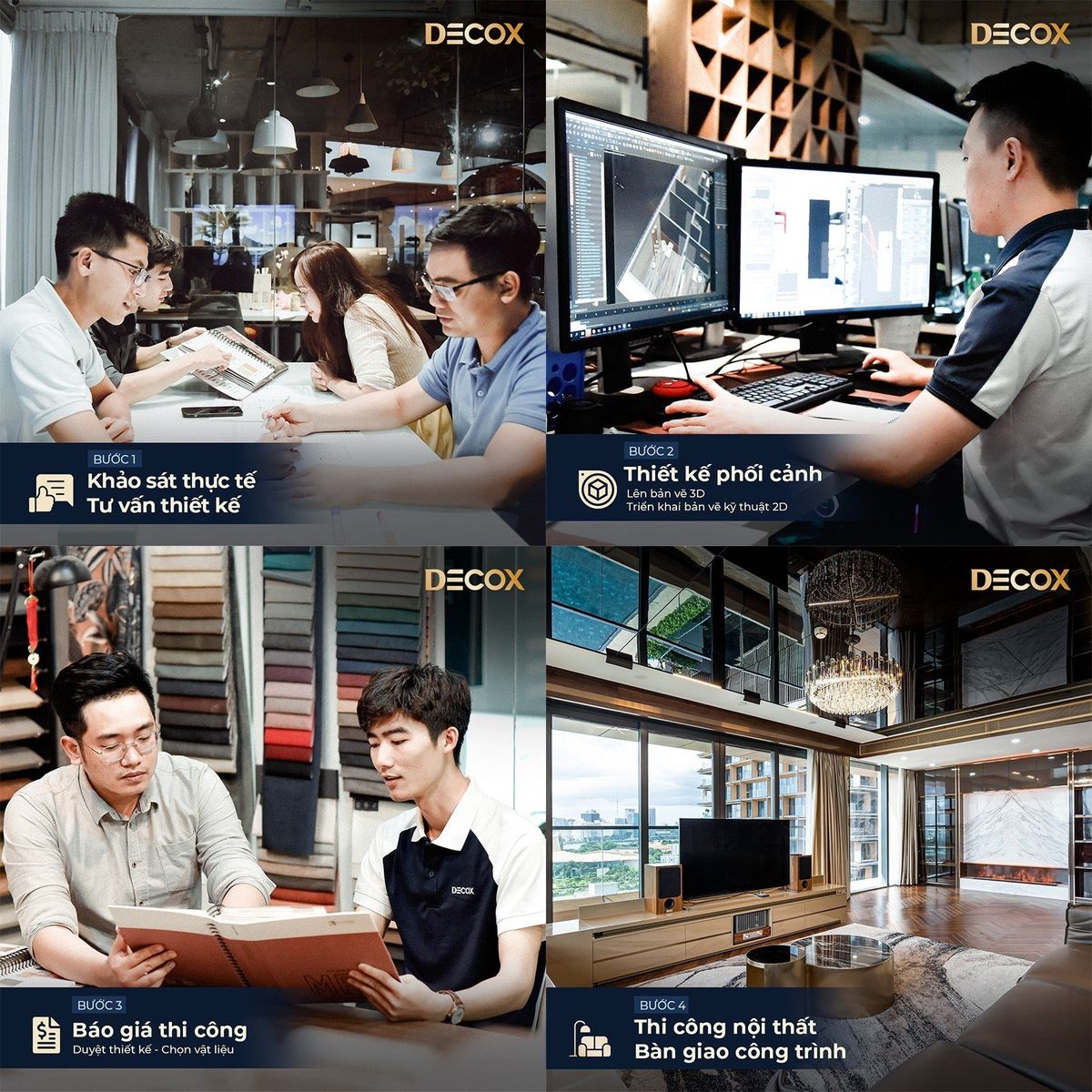 Decox Design - Công Ty Thiết Kế Nội Thất Uy Tín Tại HCM - HN