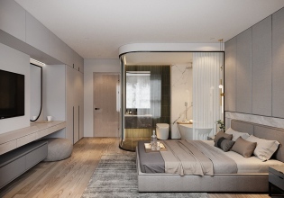 Thiết kế nội thất căn hộ chung cư Diamond Island - Decox Design